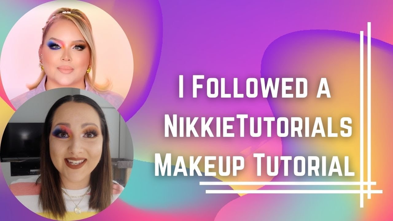 I Followed A NikkieTutorials Makeup Tutorial | Beauty Bay Palette ...