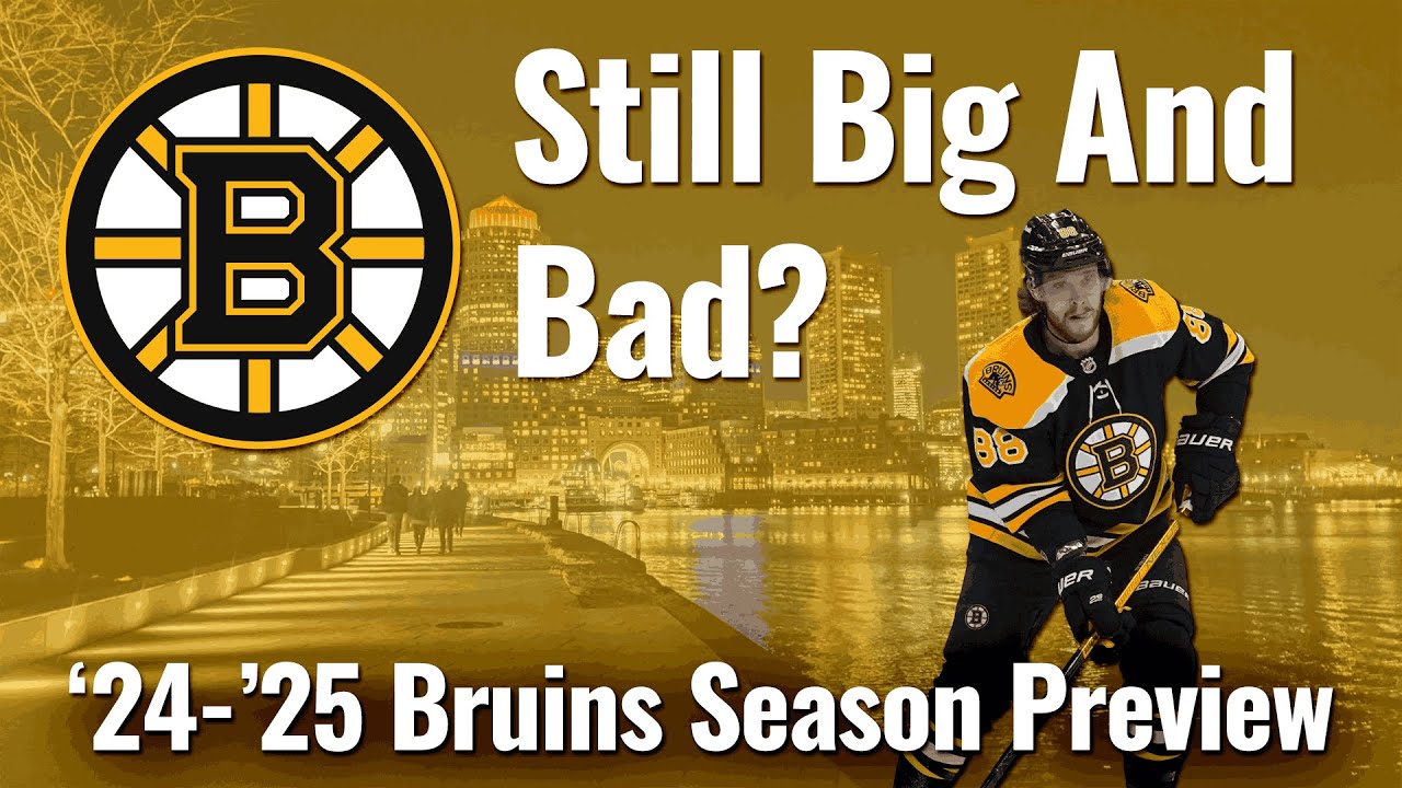 Boston Bruins '24-'25 Season Preview - YouTube