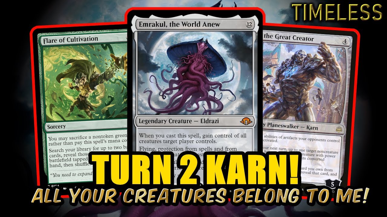 Eldrazi Ramp! Casting the Biggest Eldrazi & Turn 2 Karn Nonsense ...