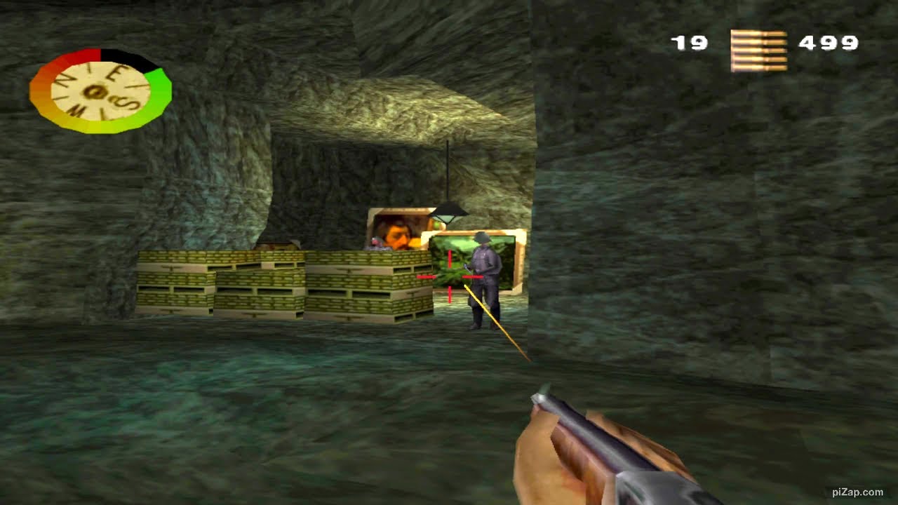 Medal of Honor-PS1 (1999) Missione 21:Treasure Caverns - YouTube