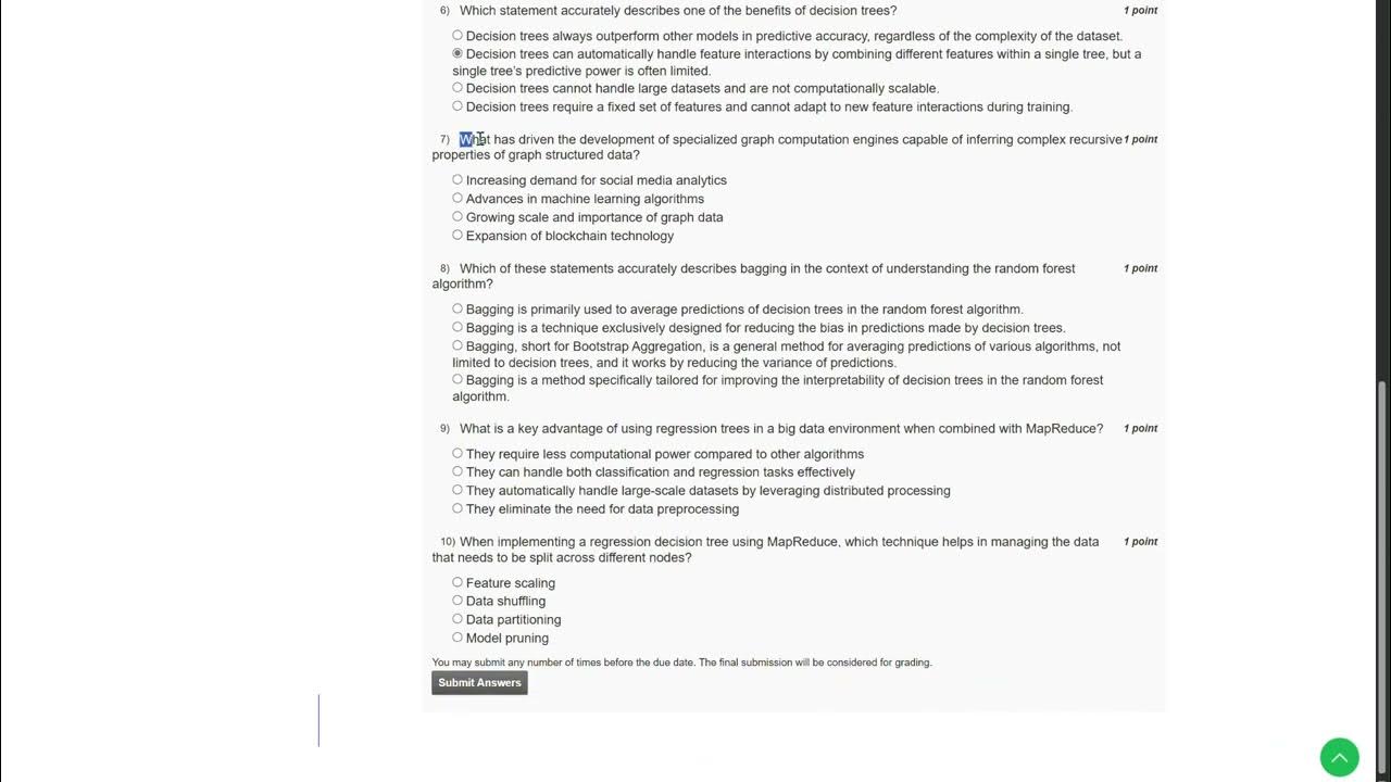 NPTEL Big Data Computing Week 7 Assignment Solution August 2024 IIT Patna - YouTube