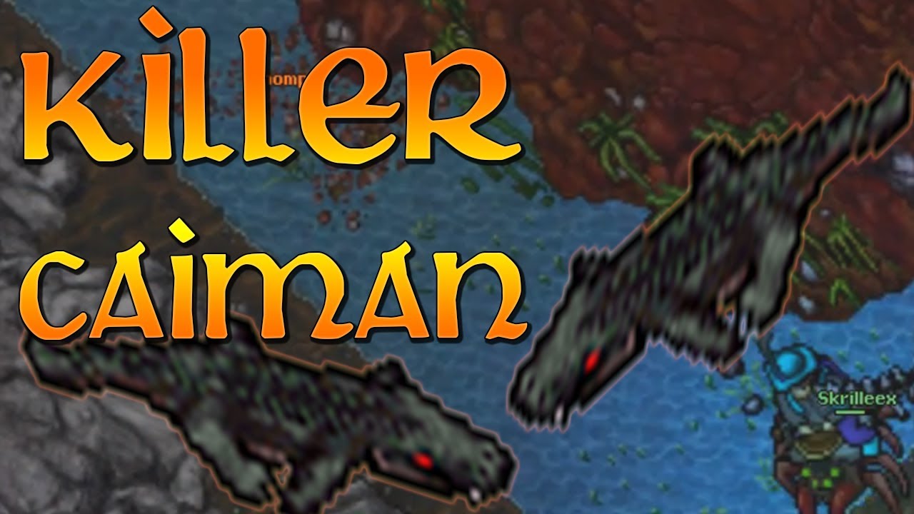 Tibia: Zonas de Caza: Killer Caiman Zao Cave - YouTube
