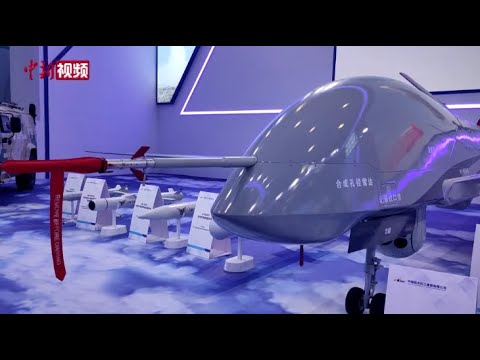 中国航展：WJ-700无人机系统亮相 最高飞行高度1.5万米 - YouTube