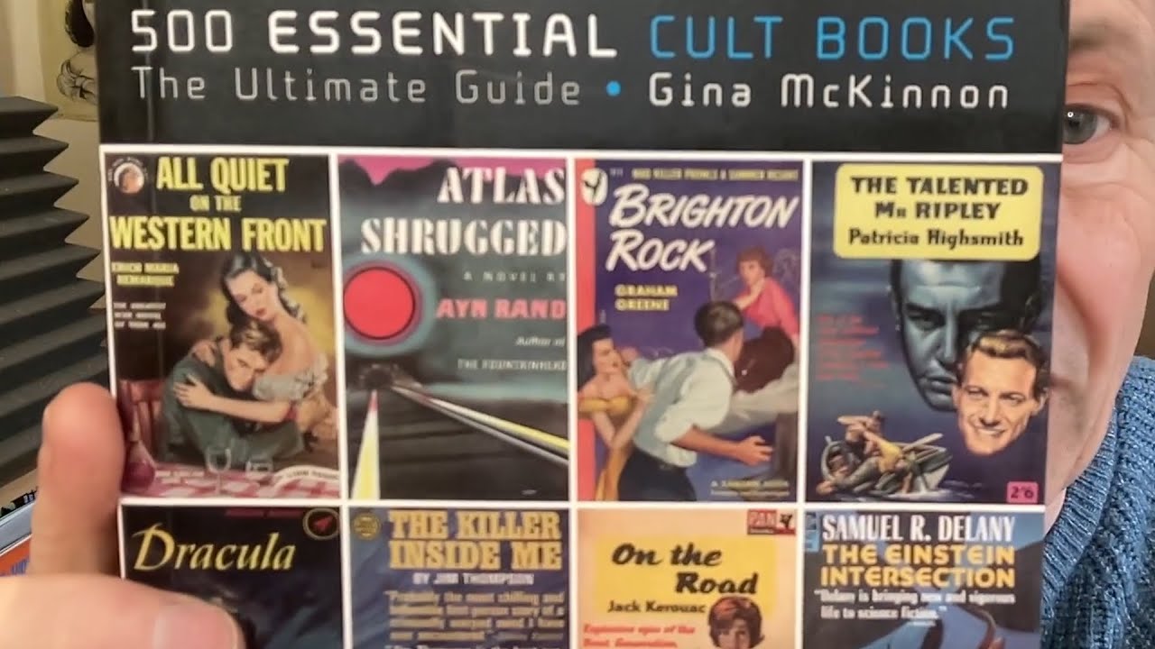 500 Essential Cult Books Ultimate Guide By Gina McKinnon | SF | Crime ...