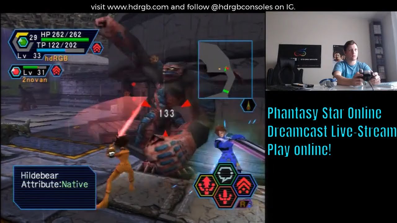 Phantasy Star Online Live-Stream 03/21/21 [Sega Dreamcast. BBA. GDEMU ...