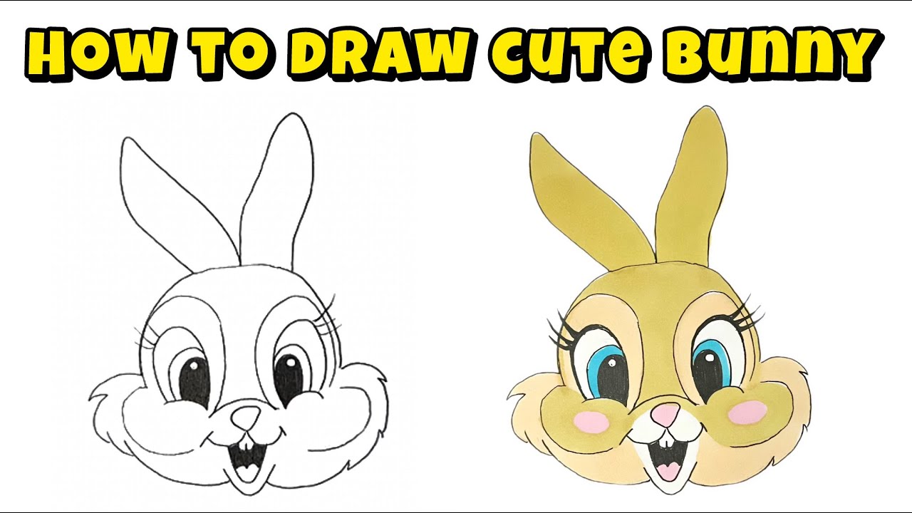 How to Draw Cute Bunny – Experience the Magic of Drawing with This ...