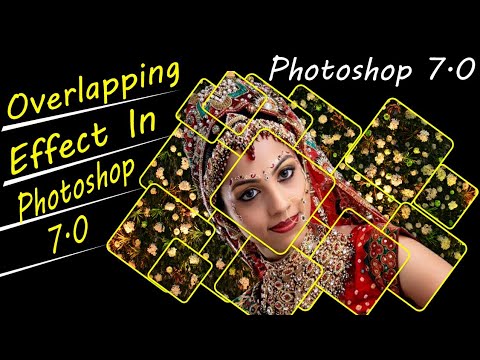 How to create overlapping images in photoshop ! photoshop me ...