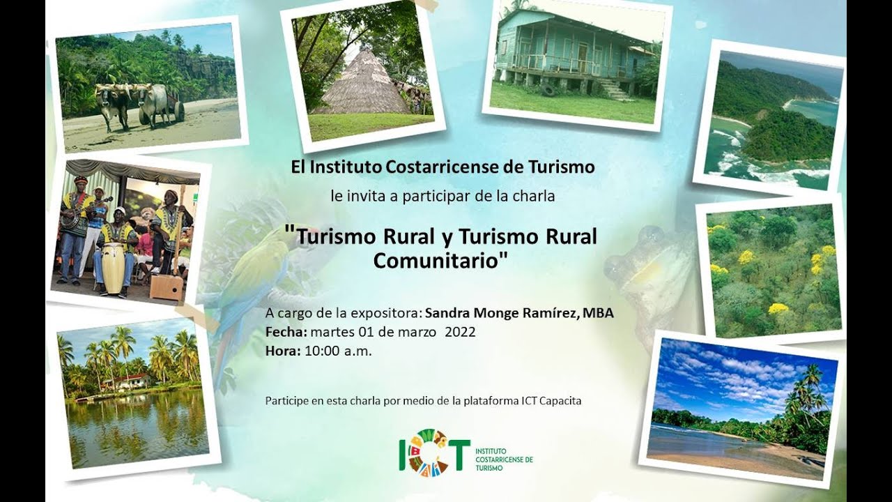 Turismo Rural y Turismo Rural Comunitario - YouTube
