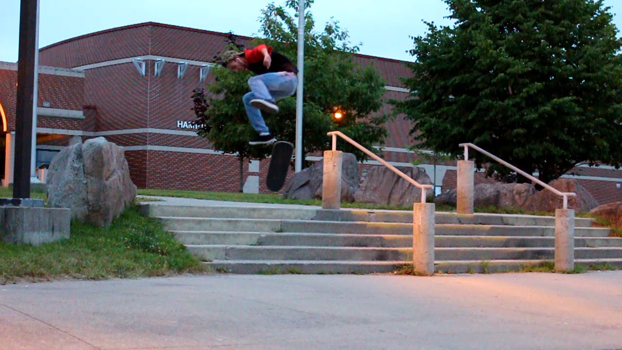 SWITCH HEELFLIP 5 STAIR - YouTube