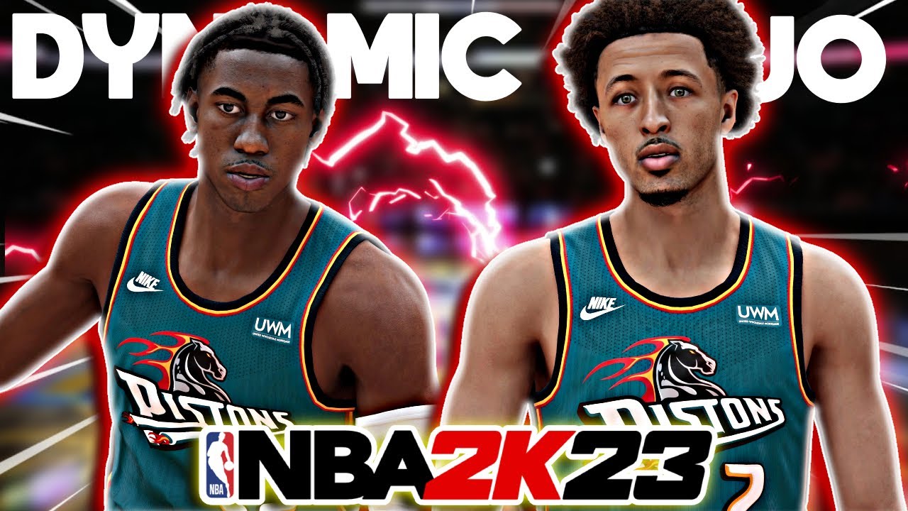 Using The Jaden Ivey & Cade Cunningham DYNAMIC DUO In NBA 2K23 PlayNow ...