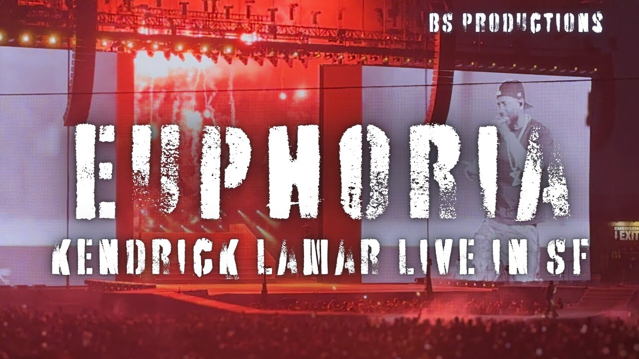 "euphoria" Kendrick Lamar Live in San Francisco (GNX Grand National Tour) 4K - YouTube