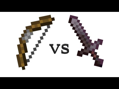 Bow vs Sword in Minecraft: Which can do the most damage? - YouTube