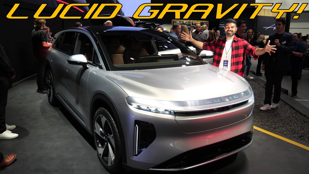 The Brand New Lucid Gravity EV Is An Interesting $80,000 7 Seater SUV - YouTube