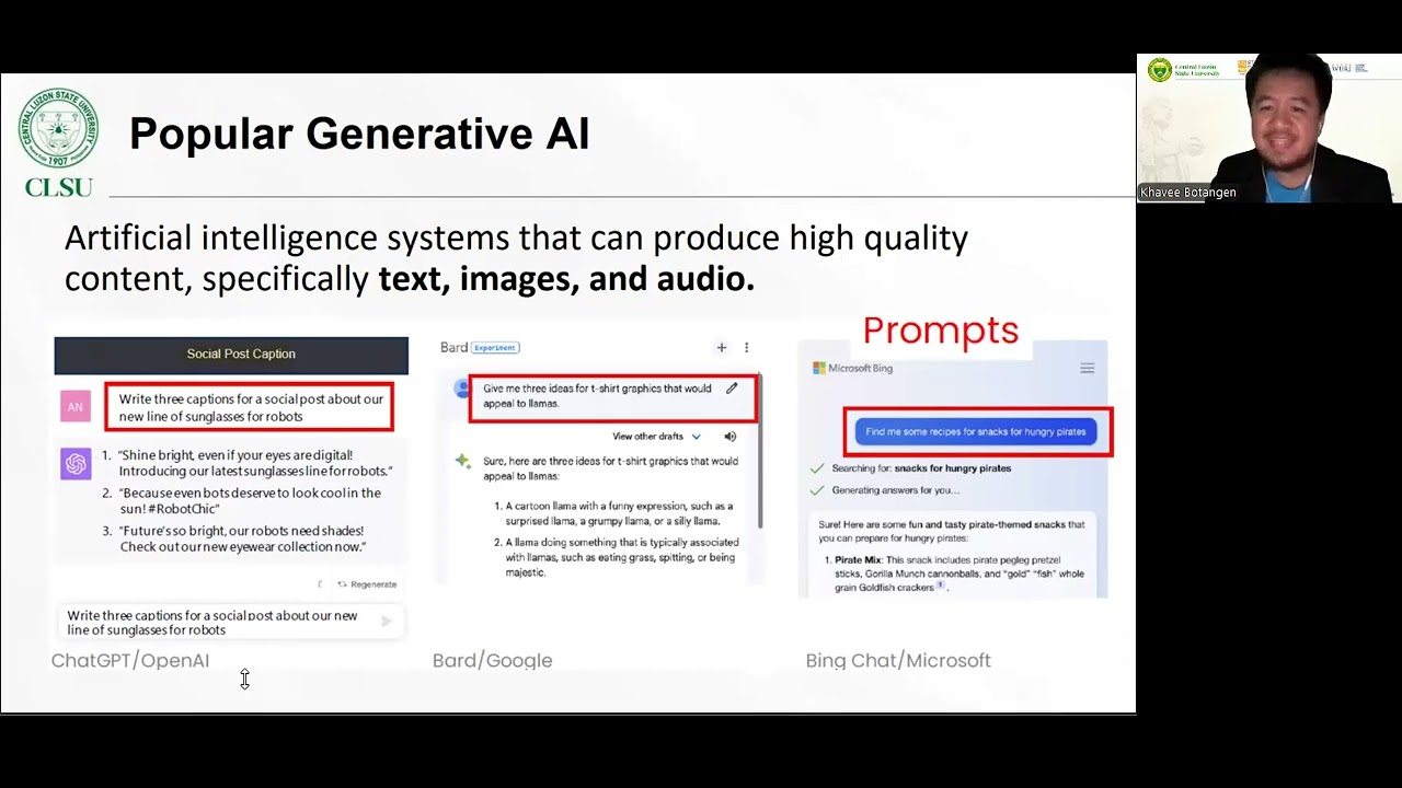 Generative AI Lecture 1 - YouTube