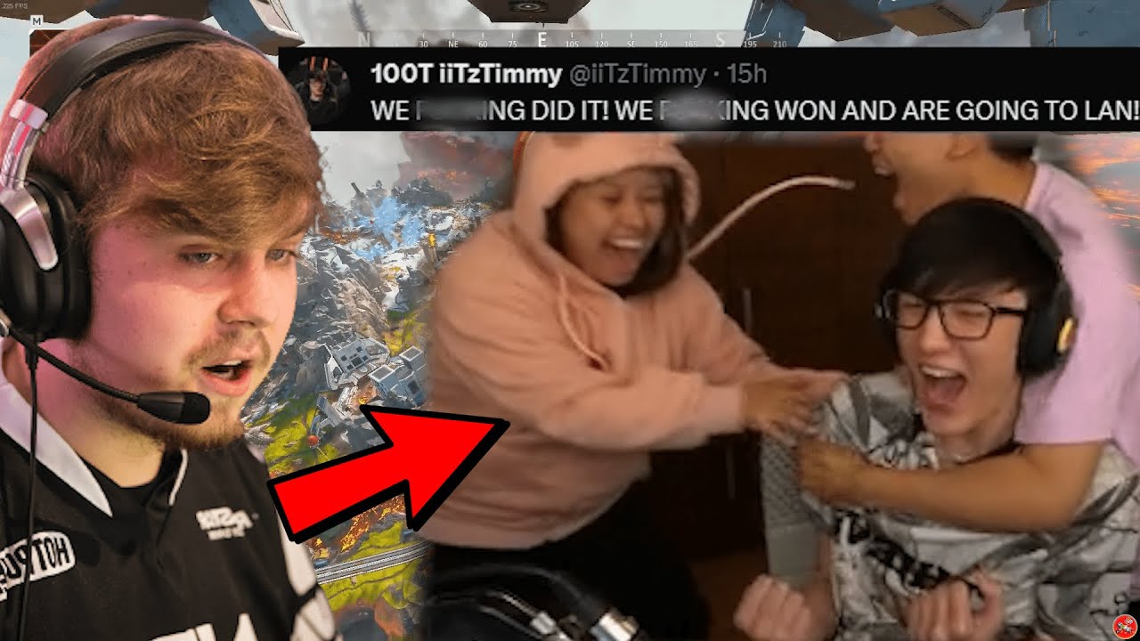 NRG Sweet speaks out on iiTzTimmy & Lou's team going to ALGS Champs! 😲 ...