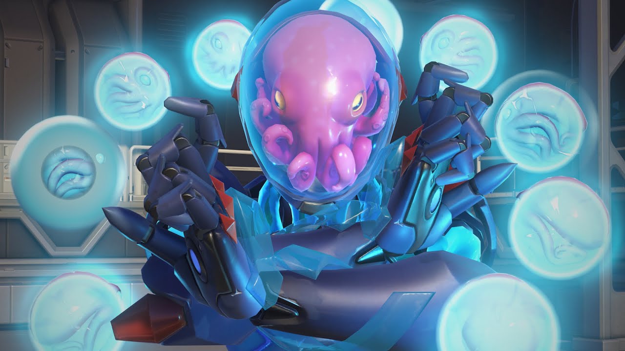 Zenyatta's New Focused Fire Highlight Intro With Assorted Skins - YouTube