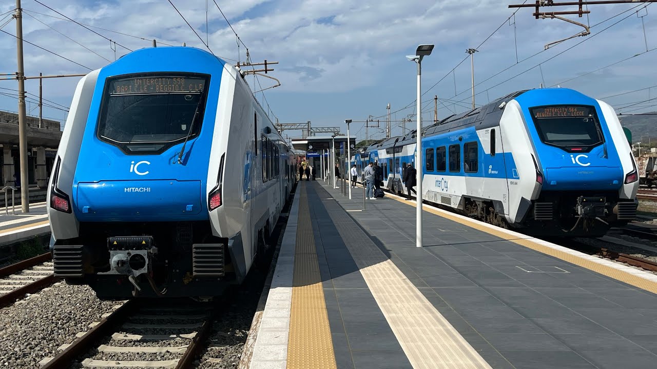 INTERCITY BLUES - viaggio in prima classe da Catanzaro lido a Lamezia ...