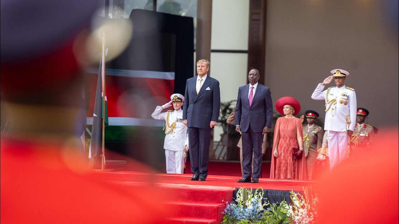 NETHERLANDS ROYAL STATE VISIT: Guard of Honour Delivers a Breathtaking ...