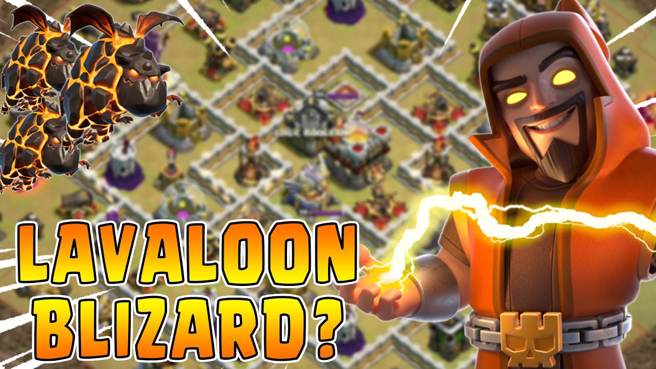 Cara Main Lavaloon Blizard Town Hall 11 - YouTube