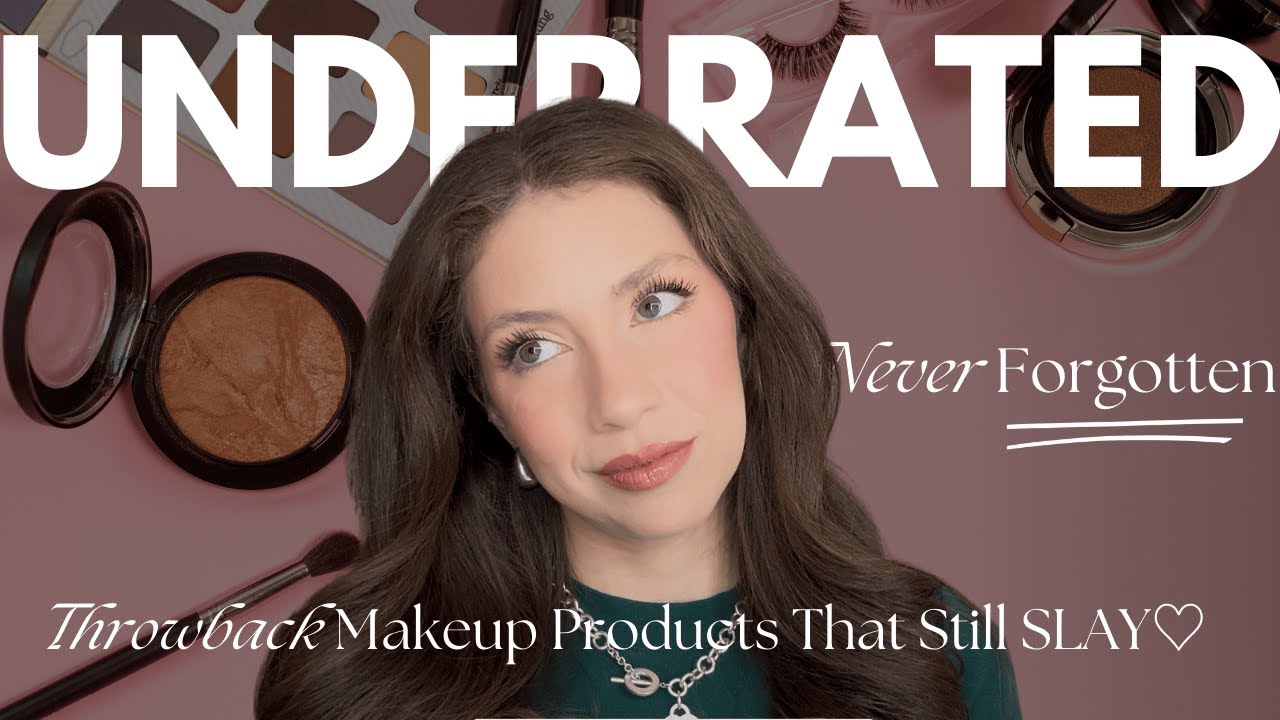 Underrated Throwback Makeup Products that still SLAP ️‍🔥 | A slightly Unhinged Makeup Tutorial ...