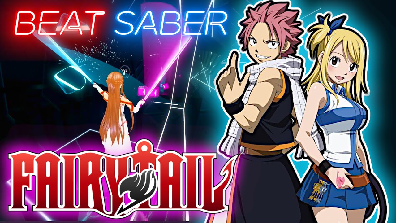 Fairy Tail in BEAT SABER! | Snow Fairy by FUNKIST (Expert+) - YouTube