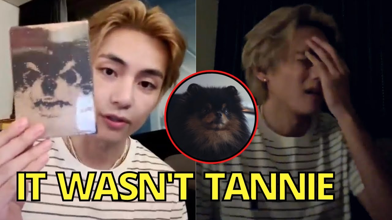 Taehyung Reveals Shocking Truth about Yeontan in Weverse Live BTS V ...