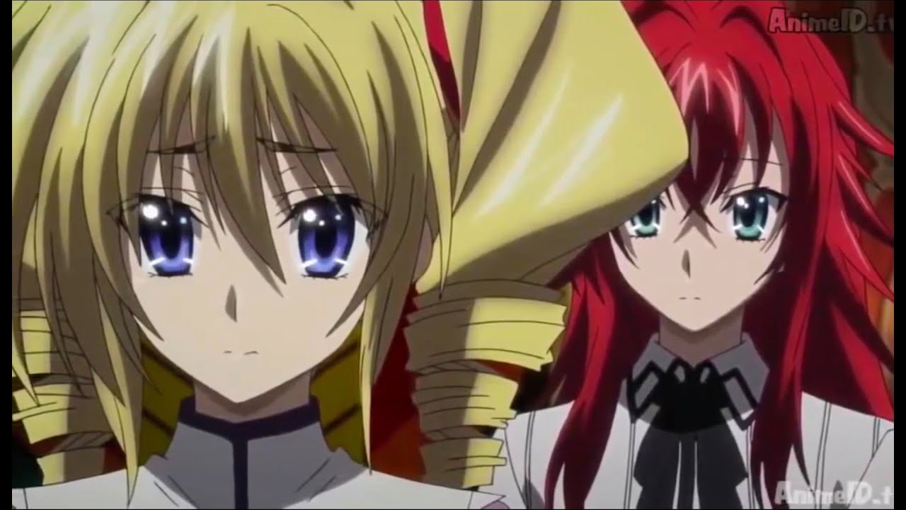 Dragon ball dxd Rias,Goku y Ravel van a hablar con Raizer phoenix - YouTube