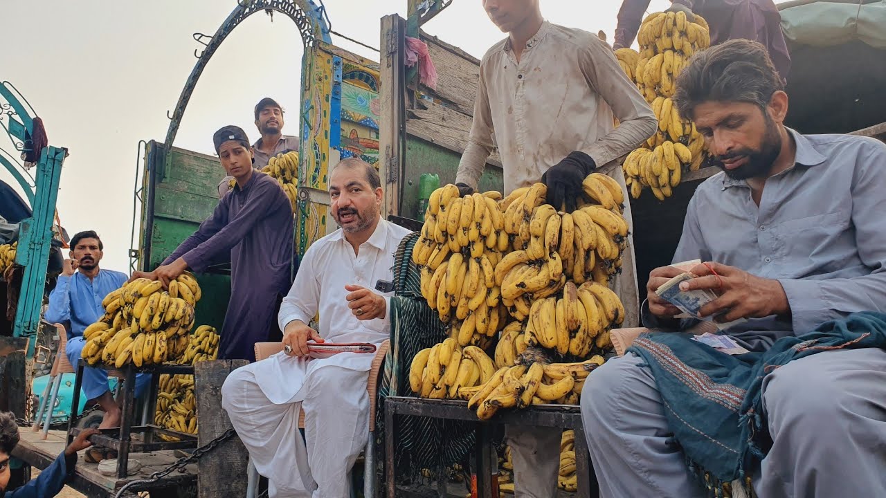 Sindh Banana Market | Bananna wholesale market Islamabad ...