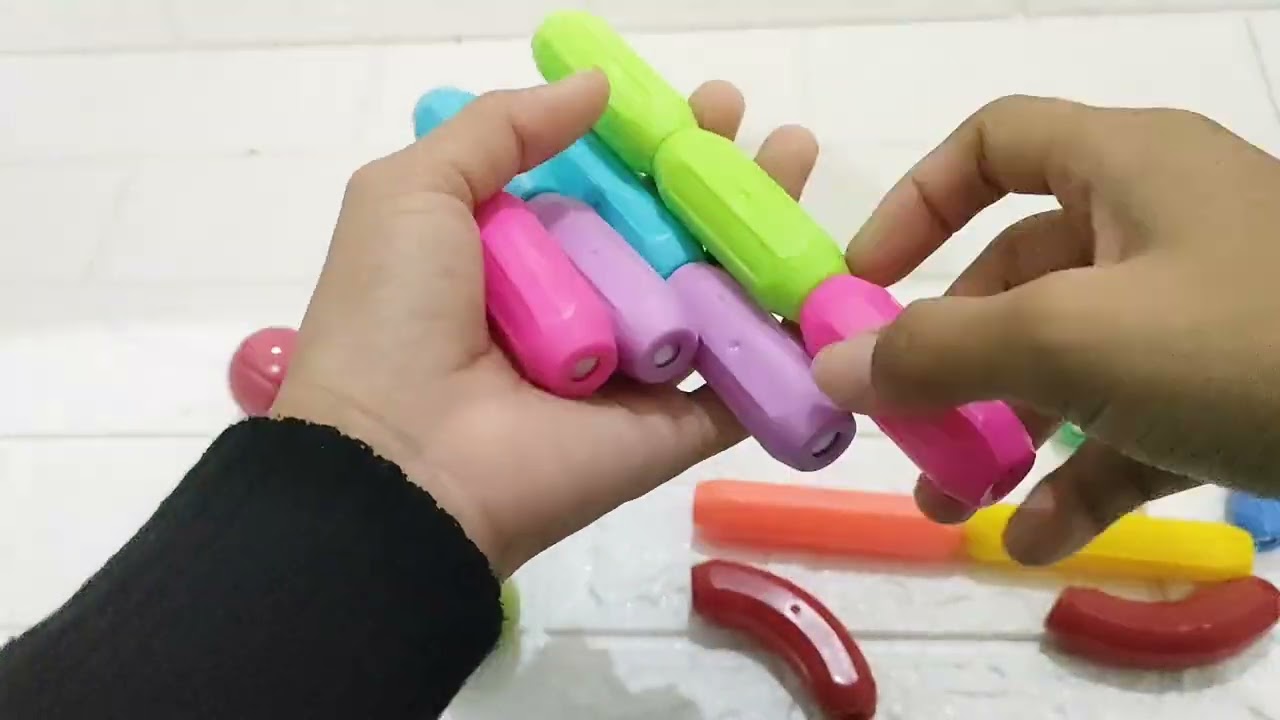 mainan stick maghnet - YouTube