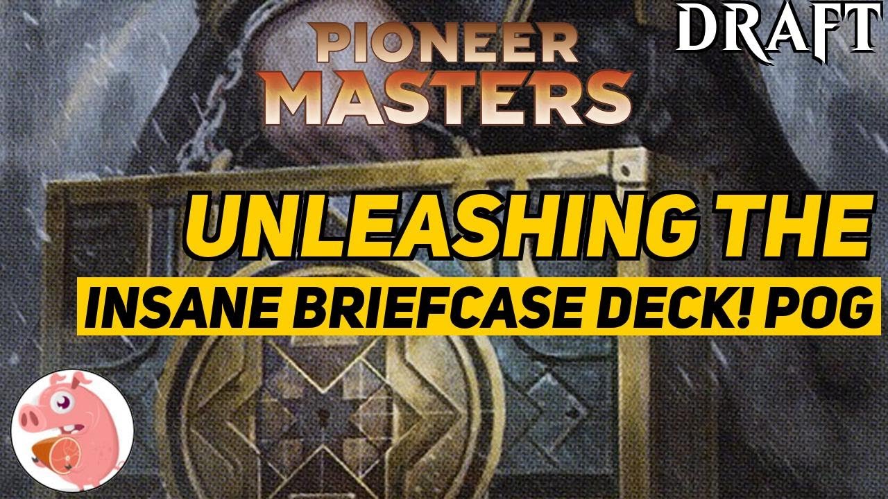 Unleashing the Insane Briefcase Deck! Pog | Pioneer Masters Bo3 Draft | MTG Arena - YouTube