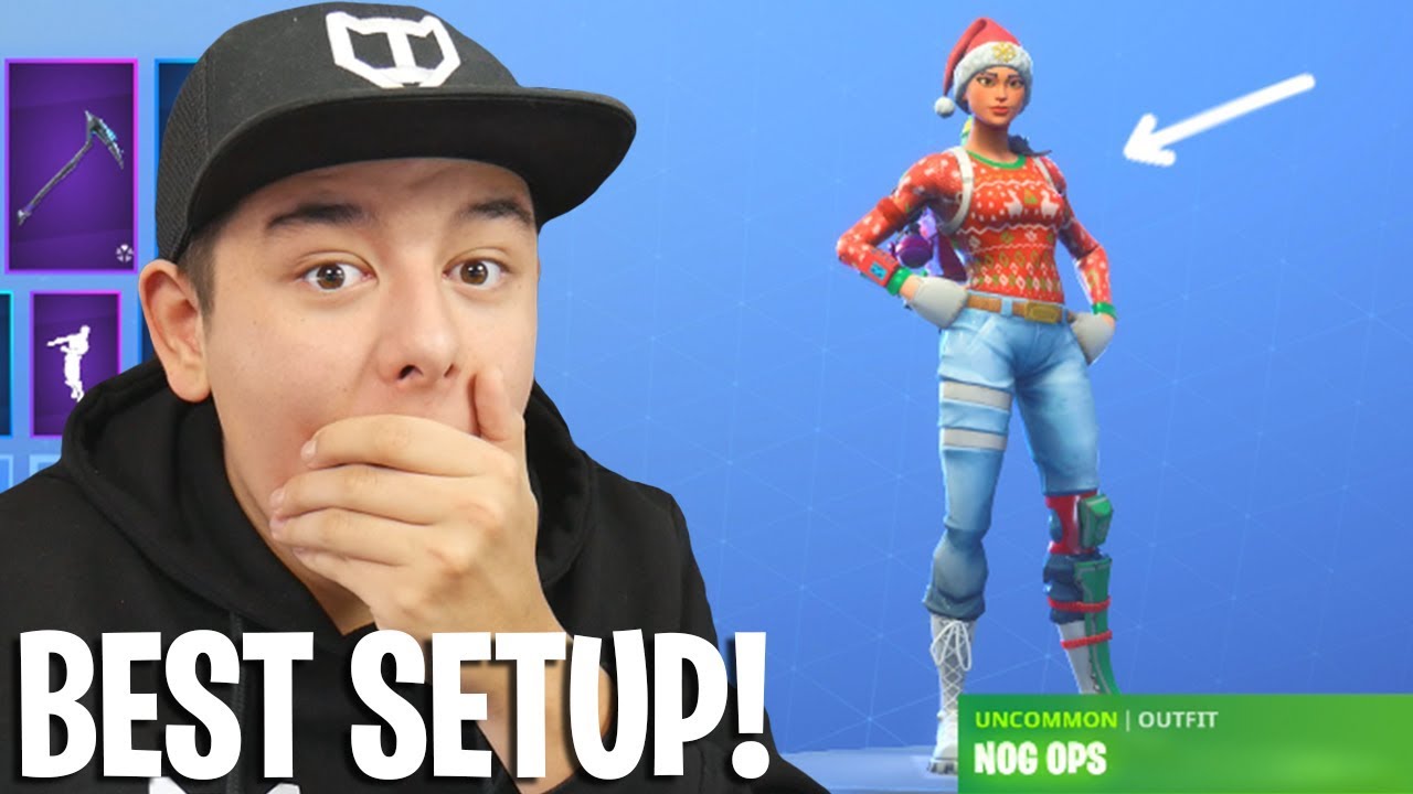 TOP 5 FORTNITE NOG OPS SKIN SETUPS - YouTube