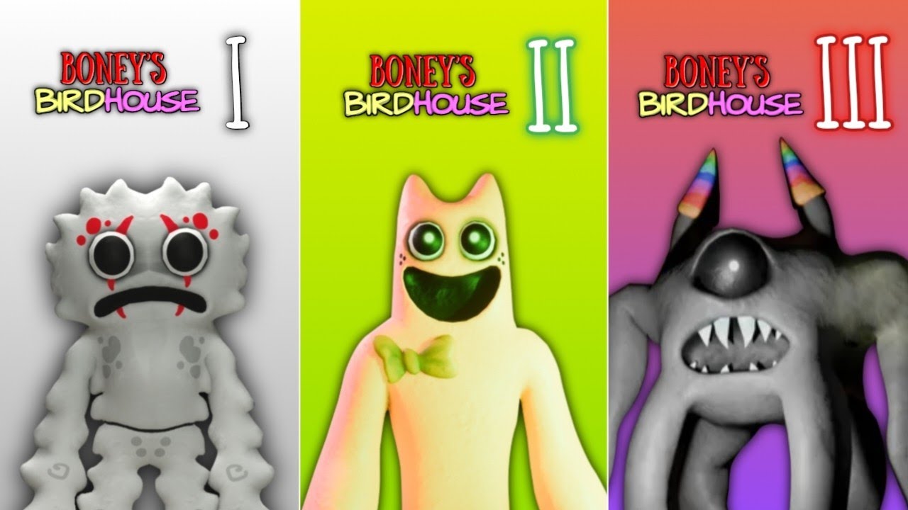 BONEY'S BIRDHOUSE ALL CHAPTERS 1,2,3 (Remake) FULL GAMEPLAY + ALL ...