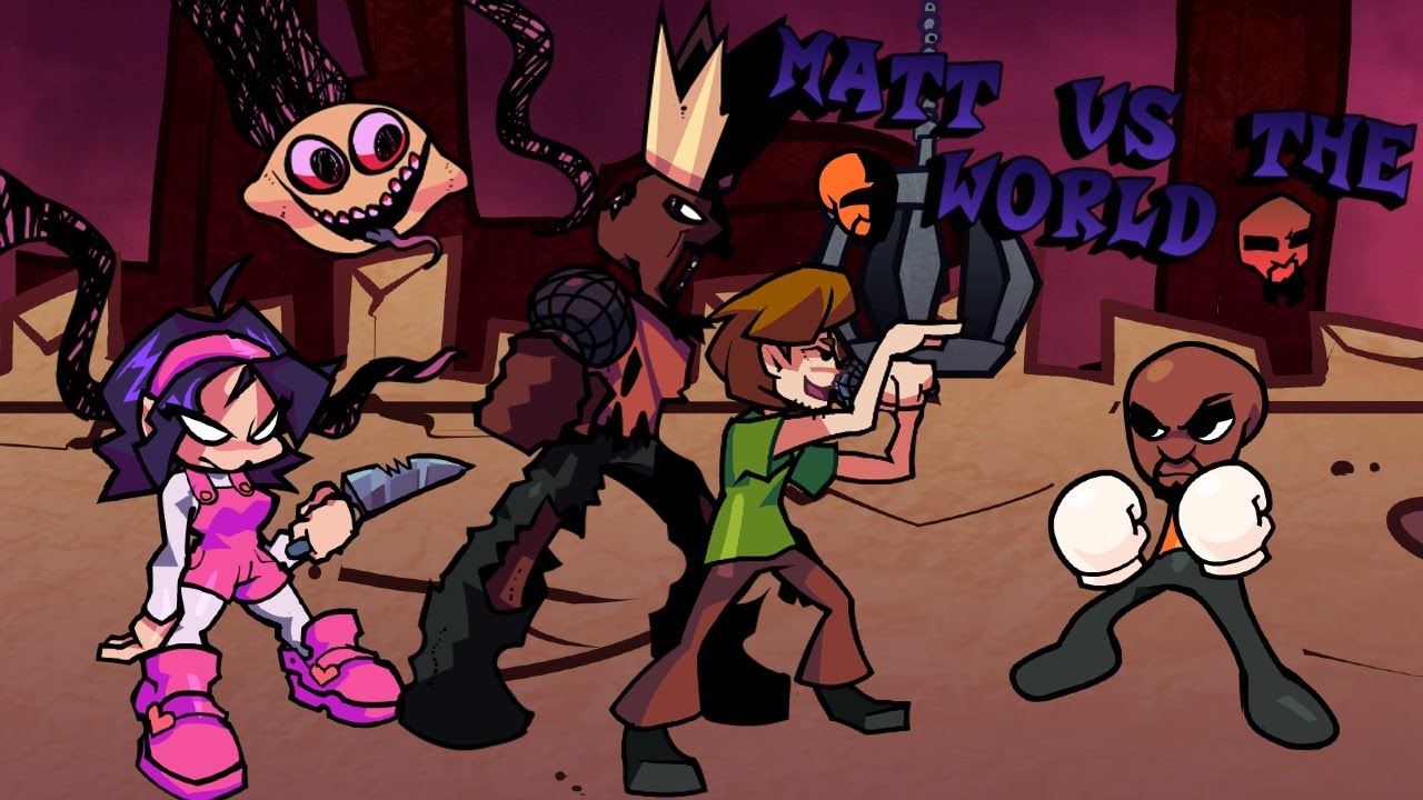Fnf vs Matt vs the world - YouTube