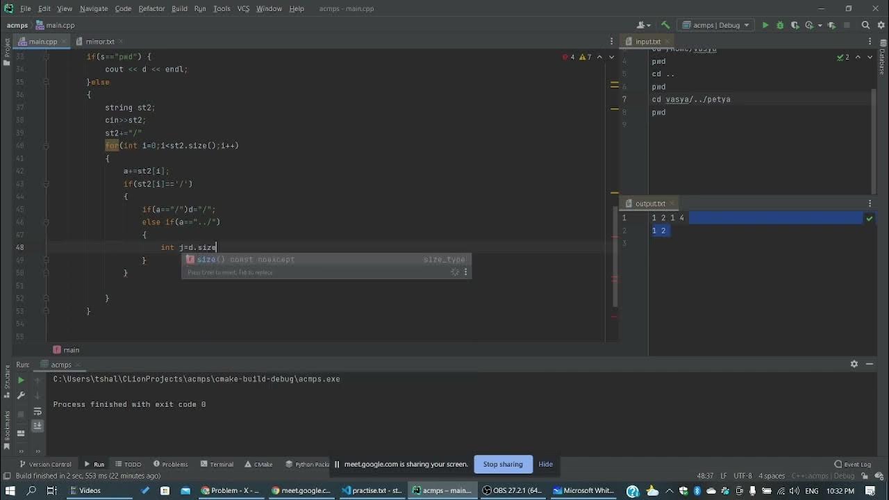 Cd And Pwd Commands Codeforces Youtube