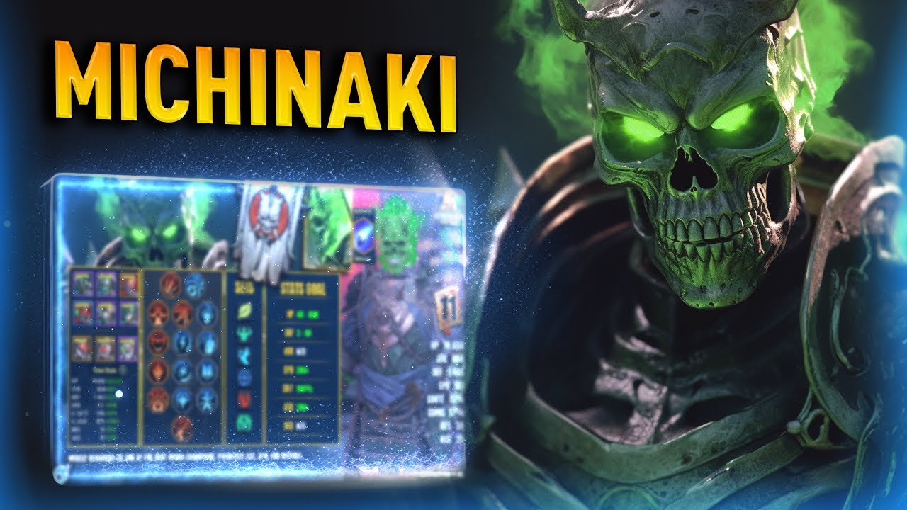 MICHINAKI | Masteries and ULTIMATE Guide! | RAID Shadow Legends - YouTube