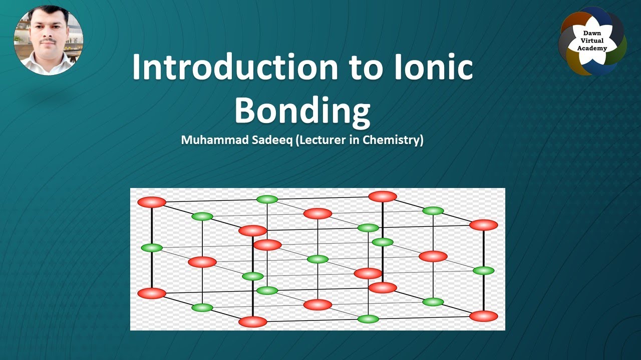 Introduction to Ionic Bonding-Online Lecture - YouTube