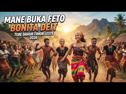 MANE BUKA FETO BONITA DEIT | Lagu Tebe Dahur Timor Leste Terbaru 2026