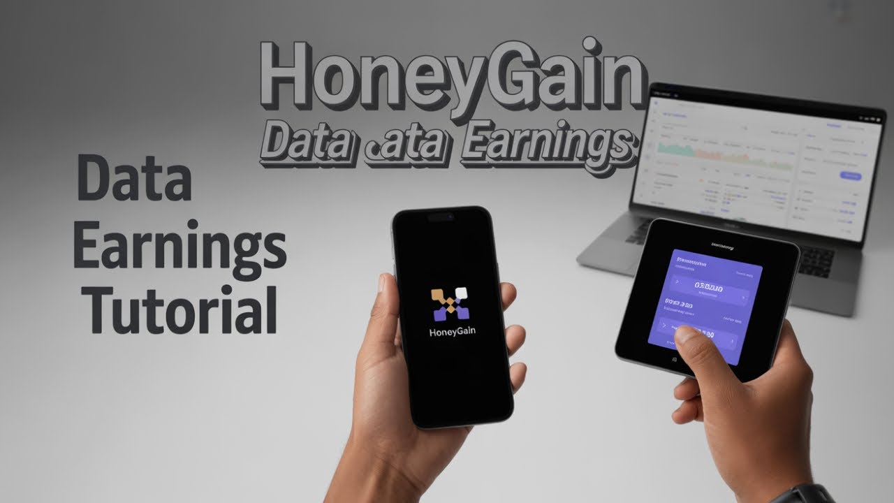 How to Provide Data to Honeygain for Earnings Full Tutorial - YouTube