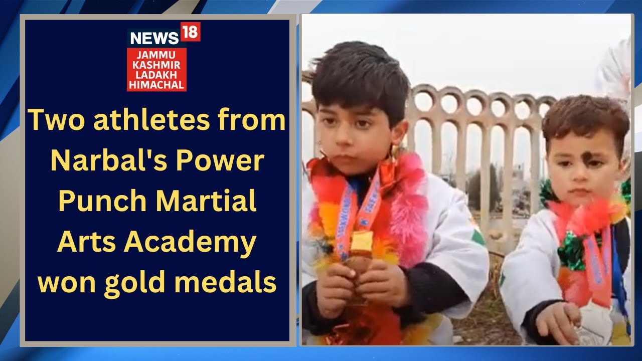 Kashmir । Two athletes from Narbal's Power Punch Martial Arts Academy ...