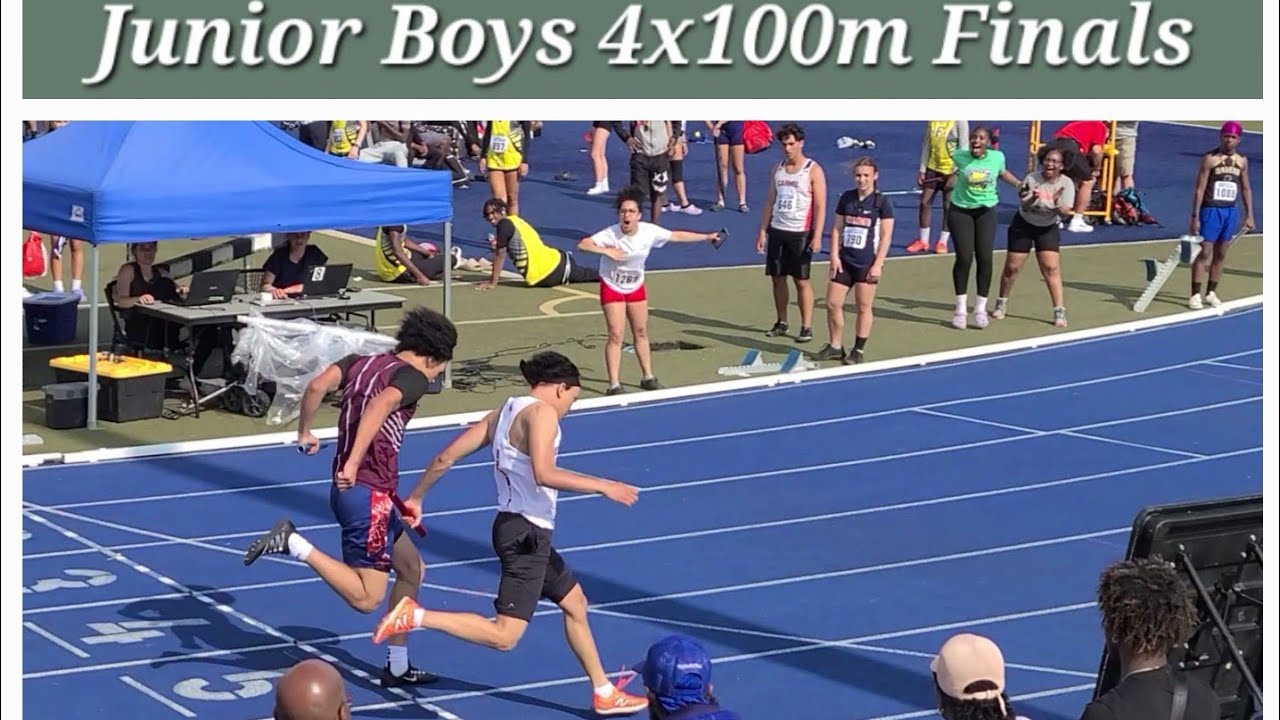 Junior Boys 4x100m Relays | ROPSSAA Track and Field | May 22nd, 2024 ...
