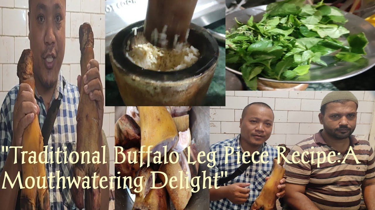 "Traditional Buffalo Leg Piece Recipe:A Mouthwatering Delight"#india 🇮🇳 ...