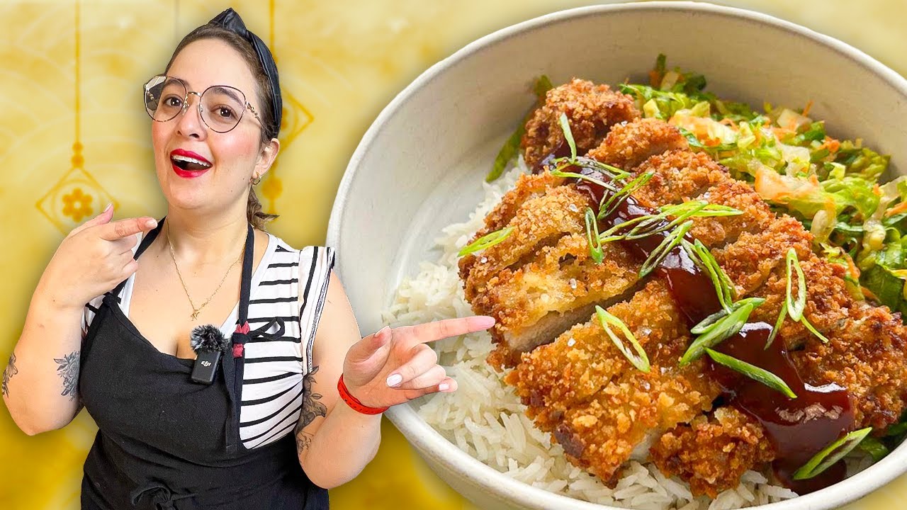 TONKATSU - CHULETA de CERDO EMPANADA ESTILO JAPONÉS - RECETA PASO A ...
