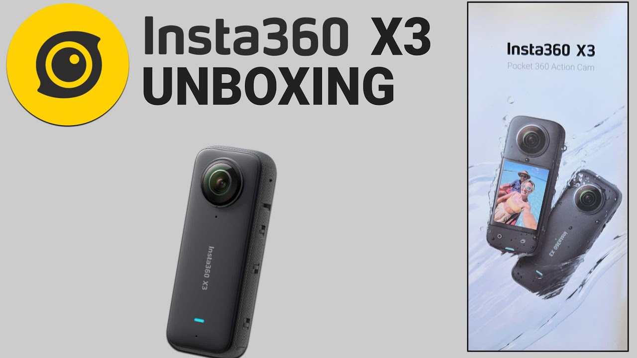 Insta360 X3 Unboxing + Test Footage! - YouTube