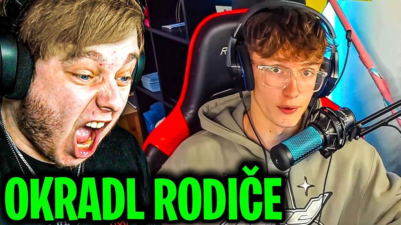 12 LETÝ KLUK OKRADL STREAMERY O 100.000KČ! - YouTube