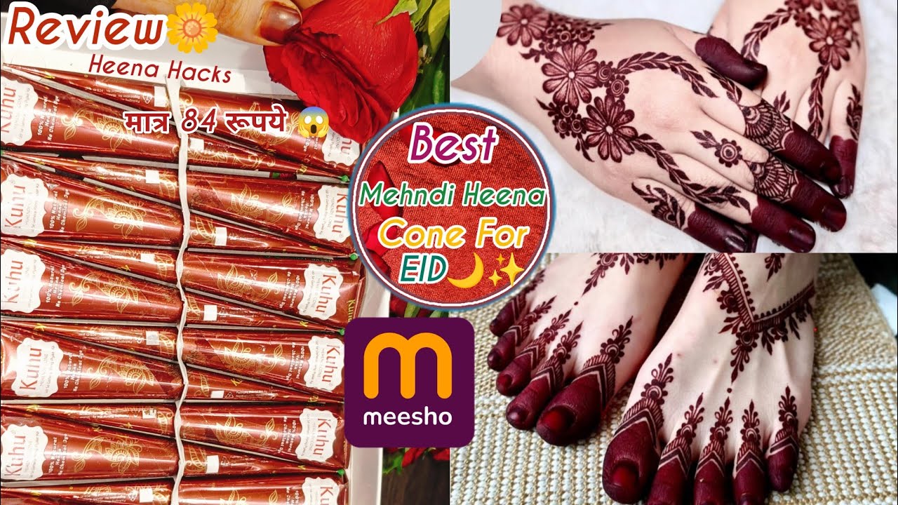 Best Mehndi Cone for Eid 🌙 / Mehndi Cone review / मेहंदी Eid Special ...