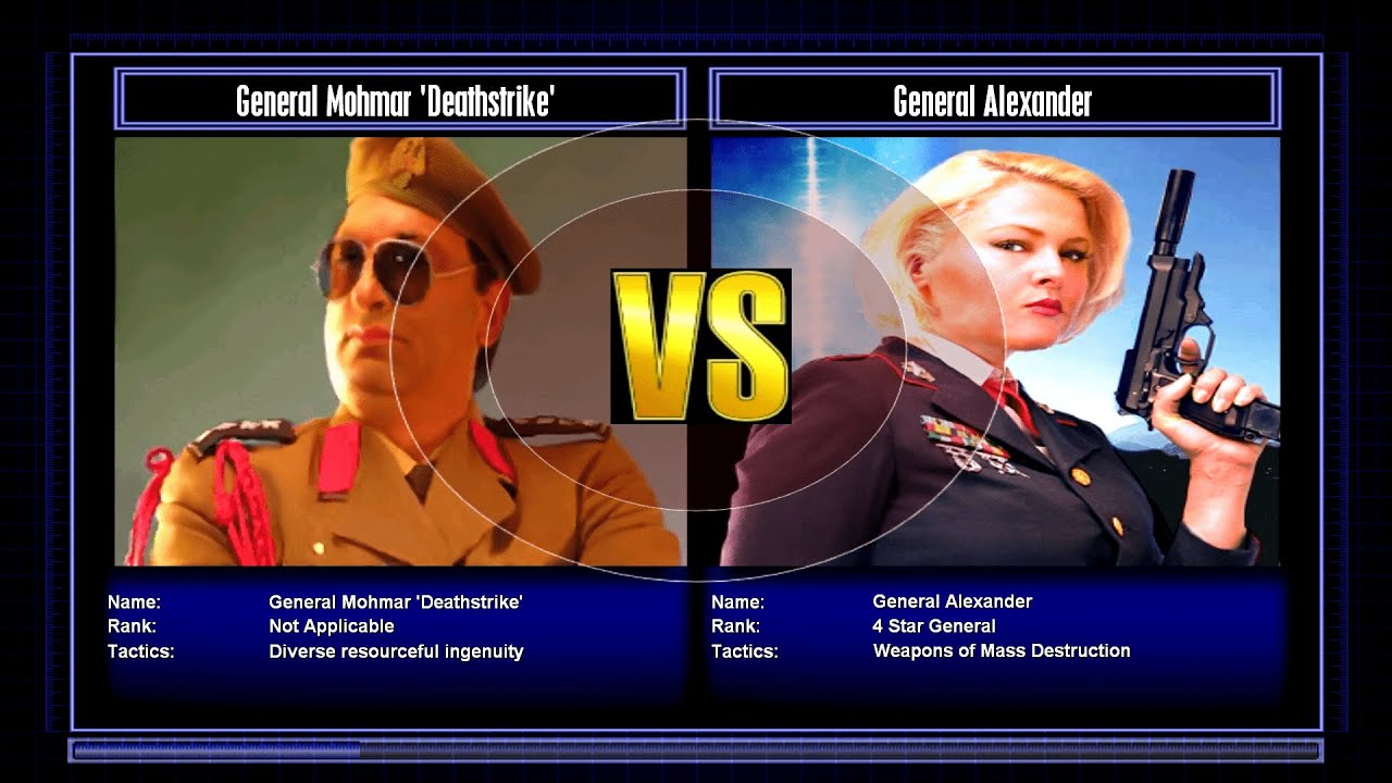 C&C General Zero Hour ProGen Mod General Mohmar Deathstrike VS General ...
