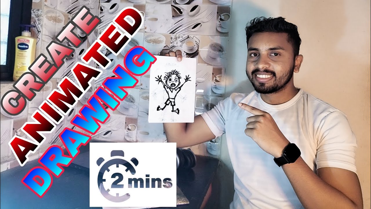 Create Animated Drawings in 2 min in your Mobile Phone, Dance to your ...