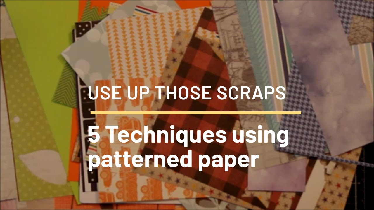 5 Techniques to use Patterned Paper in Cardmaking | Collab with Rise ...
