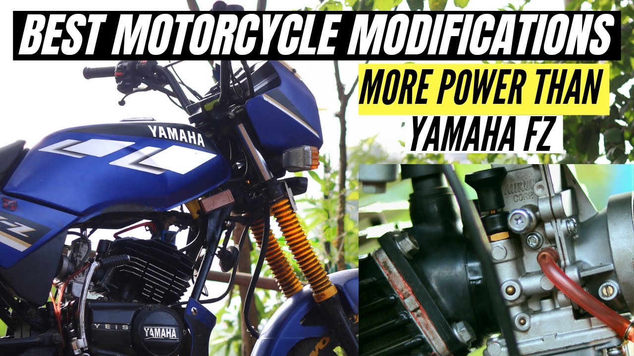 POWER OF 2 STROKE YAMAHA RX100 | YAMAHA RXZ 135 MODIFIED DIRT BIKE ...