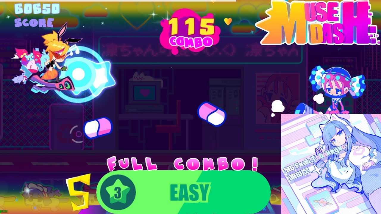 Muse Dash | SIG feat.Tobokegao | Easy 3★ | All Perfect (Sightread ...